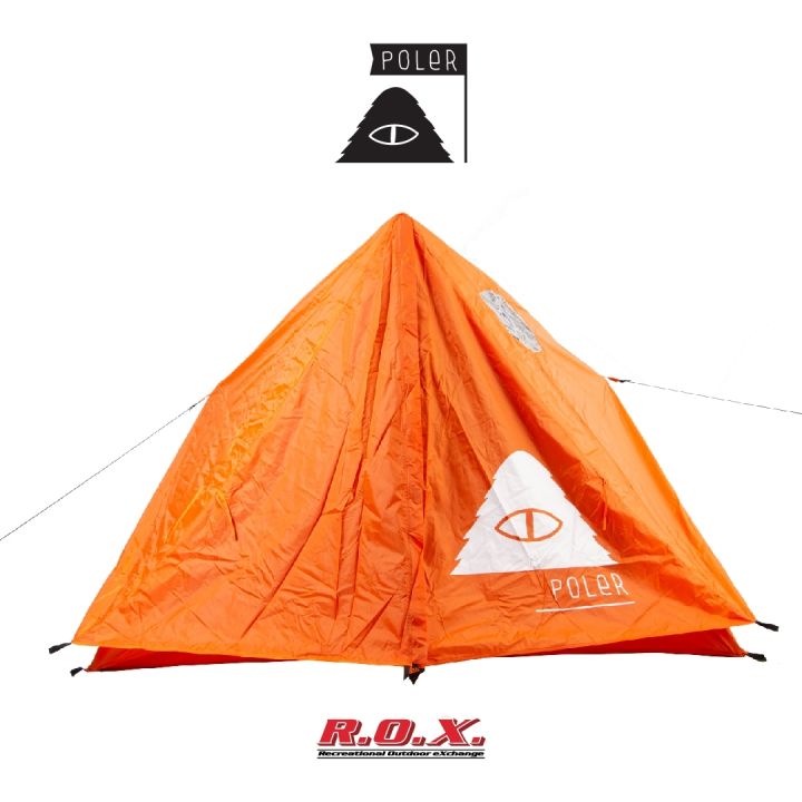POLER INSTANT CAMP VIBES 4P TENT เต็นท์นอน เต็นท์นอนได้ 4 คน เต็นท์พกพา | Lazada.co.th
