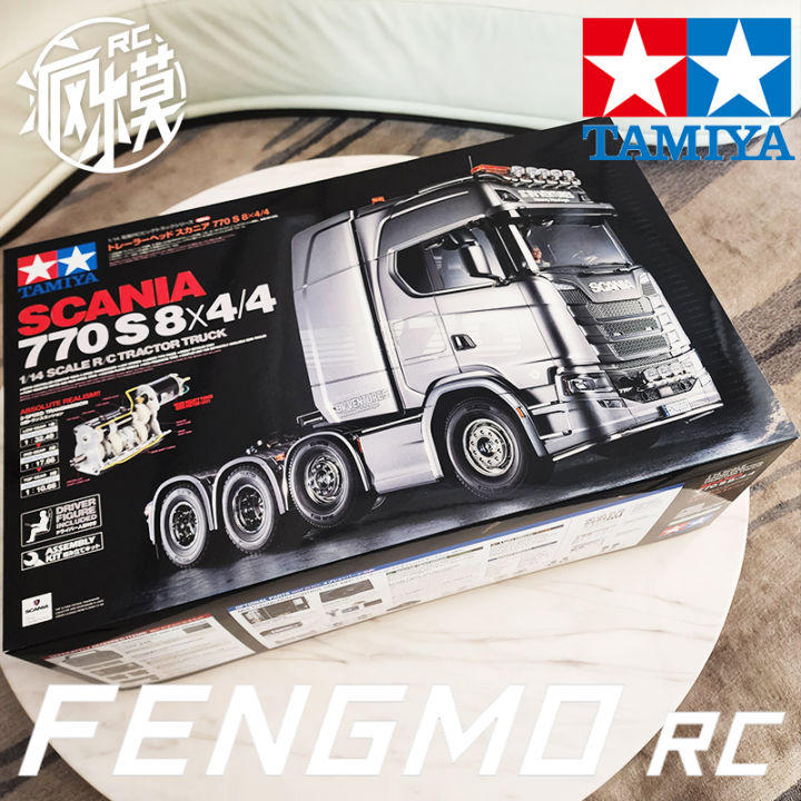 TAMIYA remote control tractor series 1/14 Scania 770S 8×4 56371 | Lazada PH