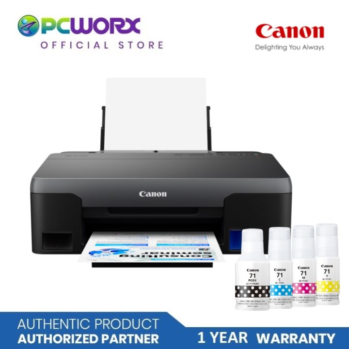 Canon PIXMA G1020 Refillable Ink Tank Printer | Office Printer | Canon ...