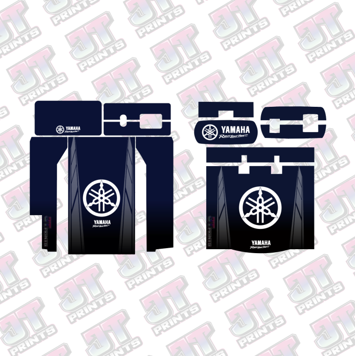 Yamaha Motorcycle Motorbike IU OBU Decal Sticker Waterproof UV Durable ...