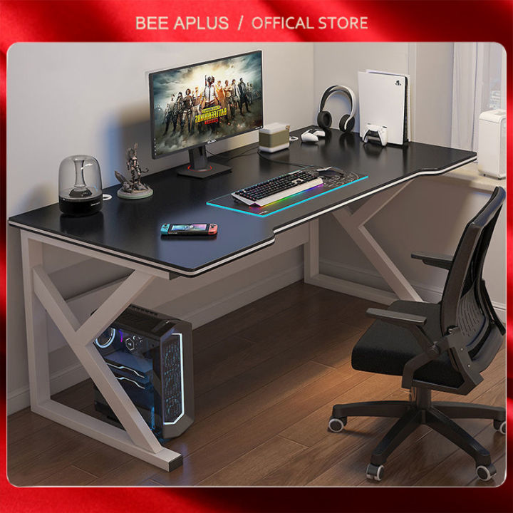Gaming table 100/120 cm computer set desk gaming desk table for ...