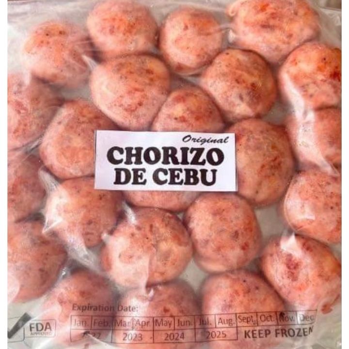 COD Authentic Chorizo de Cebu Tangy Pork Sausage with Traditional ...