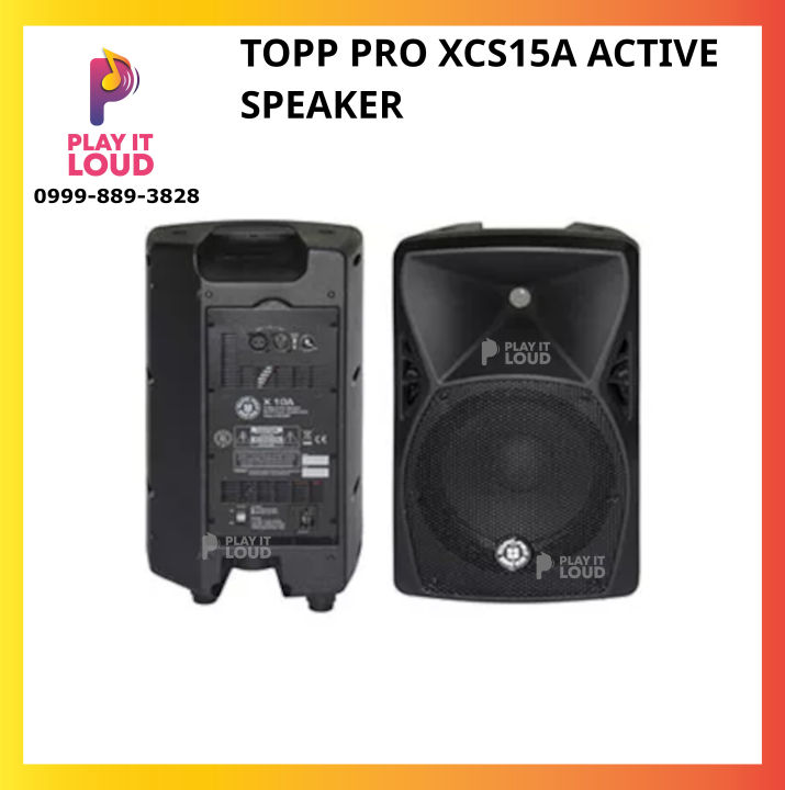 TOPP PRO XCS15A ACTIVE SPEAKER | Lazada PH