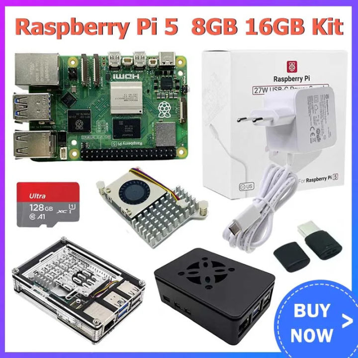 Raspberry Pi 5 16GB 8GB RAM Kit BCM2712 Cortex-A76 2.4GHz LPDDR4X-4267 ...