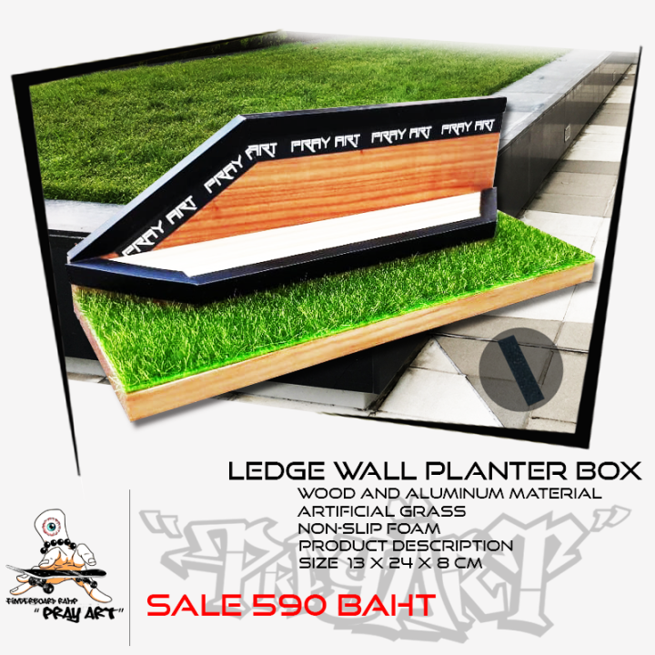Pray Art Ledge Wall Planter Box | Lazada.co.th