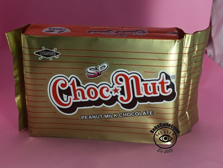ChocNut SP Unisman Peanut Milk Chocolate 260g / 16 pcs per pack | Lazada PH