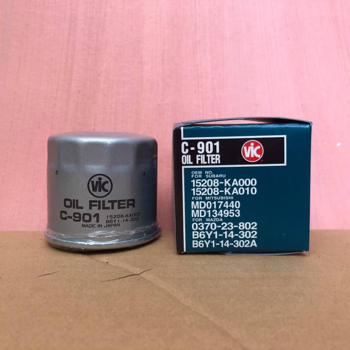 VIC C-901 OIL FILTER FOR MAZDA 2, 3, 323, SUBARU IMPREZZA, LGEACY ...