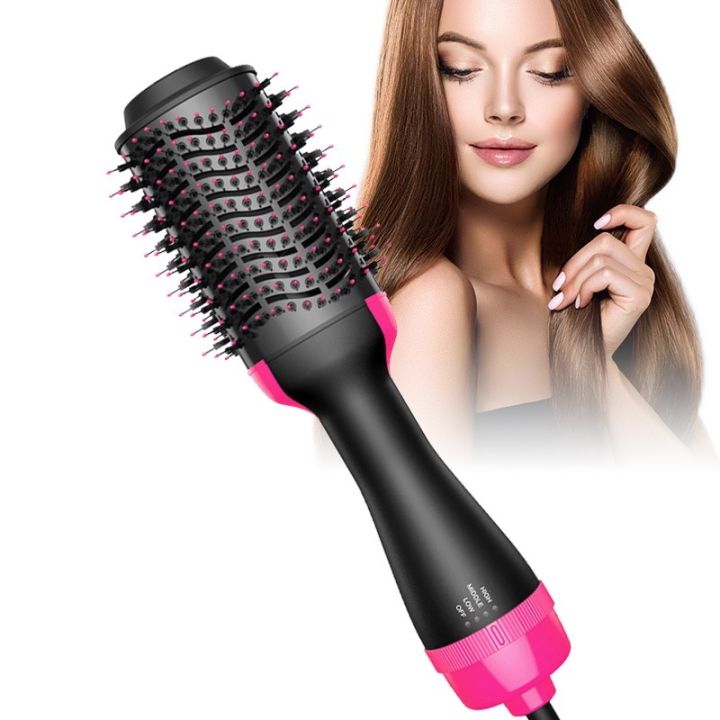Hair Dryer and Volumizer,Hot Air Paddle Styling Brush Ion Generator ...
