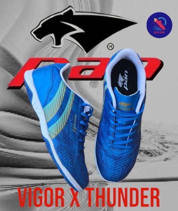 PAN รองเท้าฟุตซอล ยี่ห้อ แพน รุ่น VIGOR X THUNDERELVALOY กีฬา sport ...