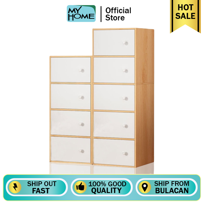 MYHOME Locker 4/5 layer Bookcase Simple Home Living Room Locker Simple ...