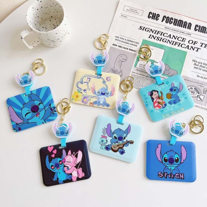 REEBO Student Cute Retractable Buckle Credit ID Card Bank Card Kuromi ...