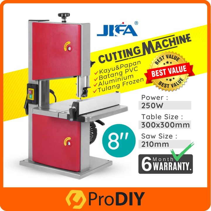 PRODIY JIFA JFB08 Mini Band Saw Machine Wood Metal Band Saw 250W 8 ...