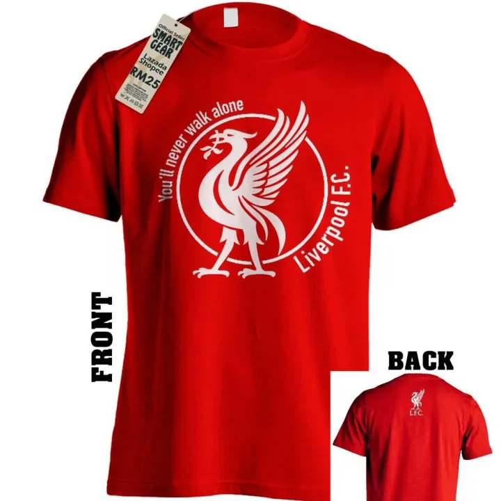 kkkkHalloween T-shirt Liverpool YNWA Champions League Football Club Logo Tshirt Premier League ...