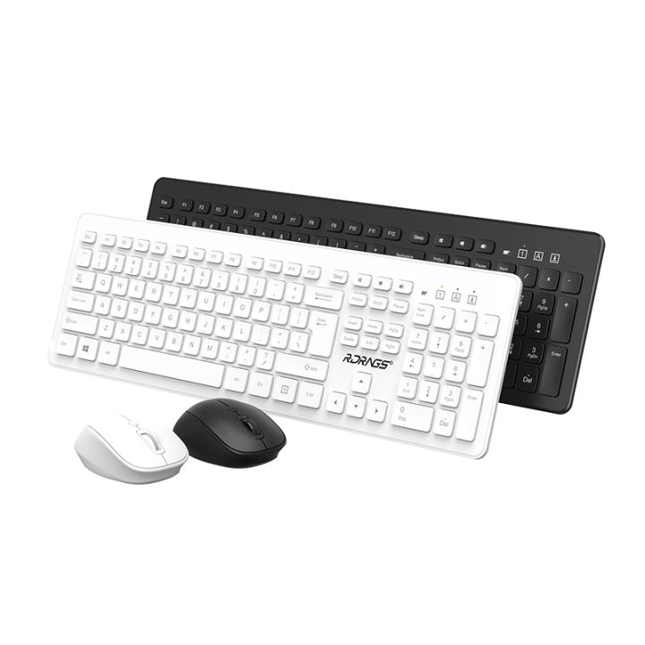 Lenovo wireless keyboard and mouse set home notebook desktop computer ...