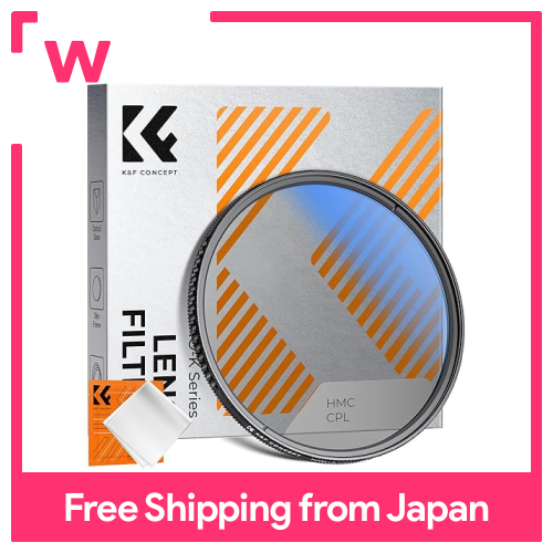 K&F Concept 77mm PL Filter Polarizing Filter Contrast Reflection ...