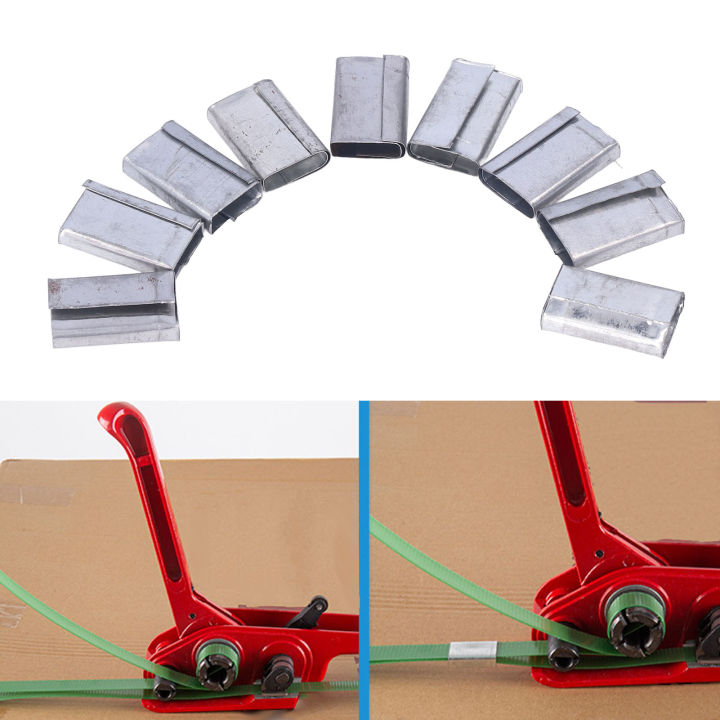 Strapping Clips 1kg Strapping Seals High Strength for 12-16mm PP Belt ...