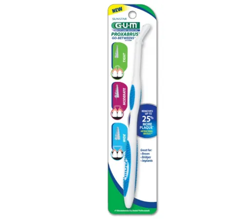 GUM - 625UC Proxabrush Permanent Handle with Tight, Moderate, & Wide Go ...