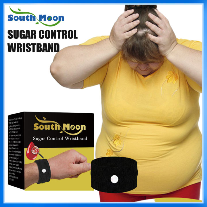 South Moon Nylon Sugar Control Wristband Promote Relaxation Acupressure ...