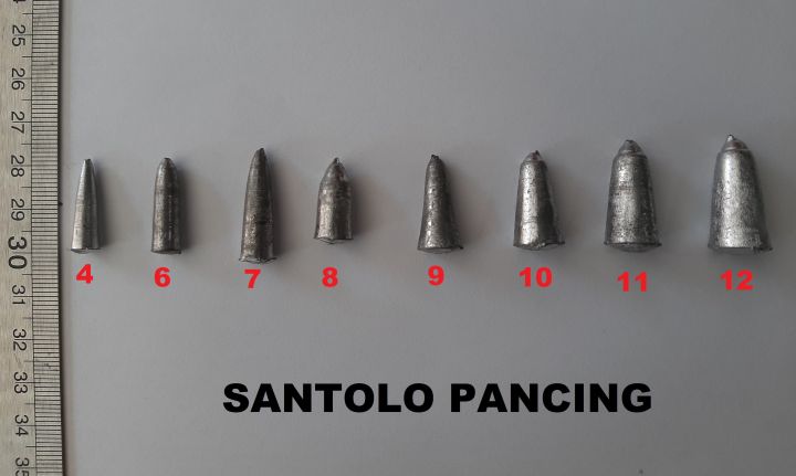 Timah Pancing bentuk Kerucut Pemberat PancingTimah Pancing | Lazada ...