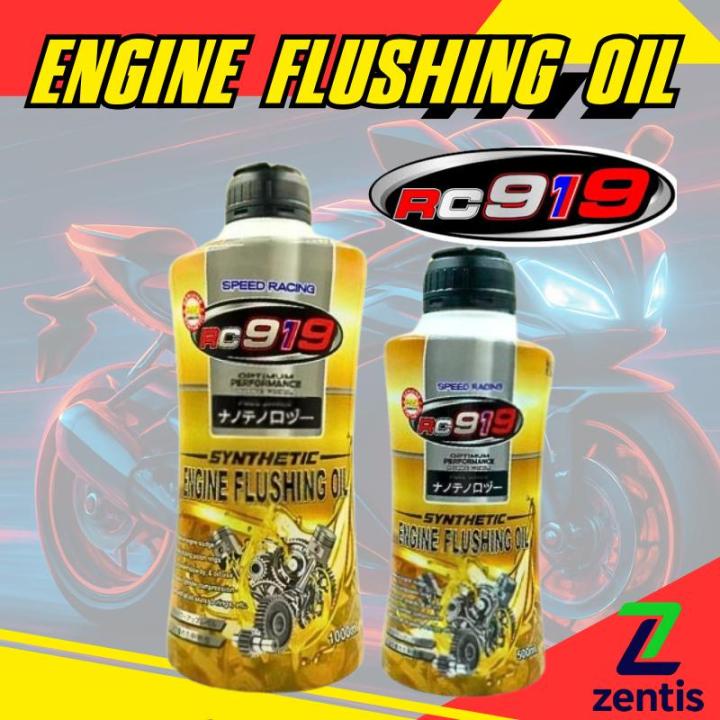 Zentis RC919 Synthetic Engine Flushing Oil 500ml & 1000ml Dedicated Oil ...