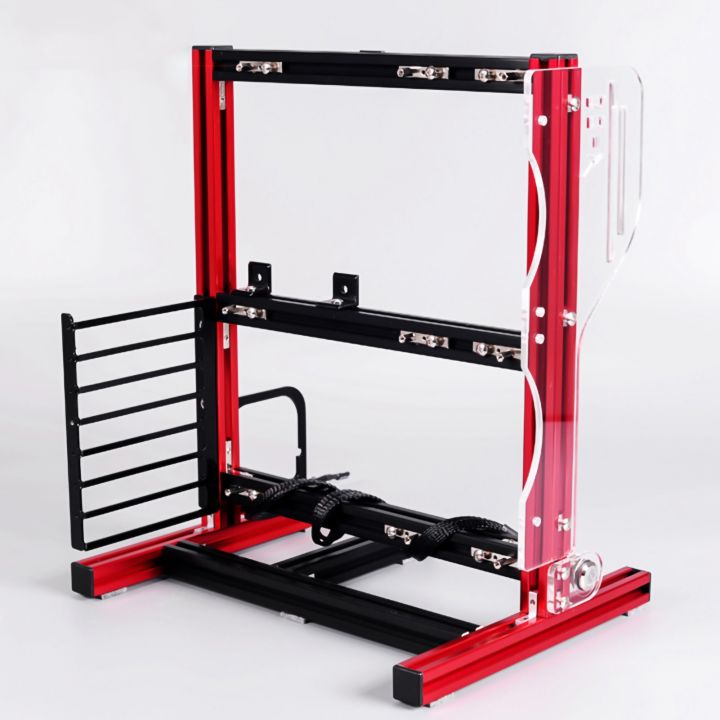 Computer Motherboard Case Rack 20X20 Aluminum Profile Open Aluminum ...