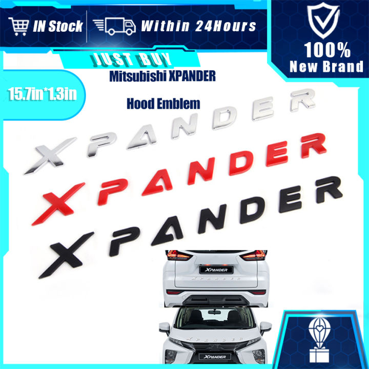 Mitsubishi Xpander Emblem Logo Sticker ABS Car Decals Self-adhesive ...