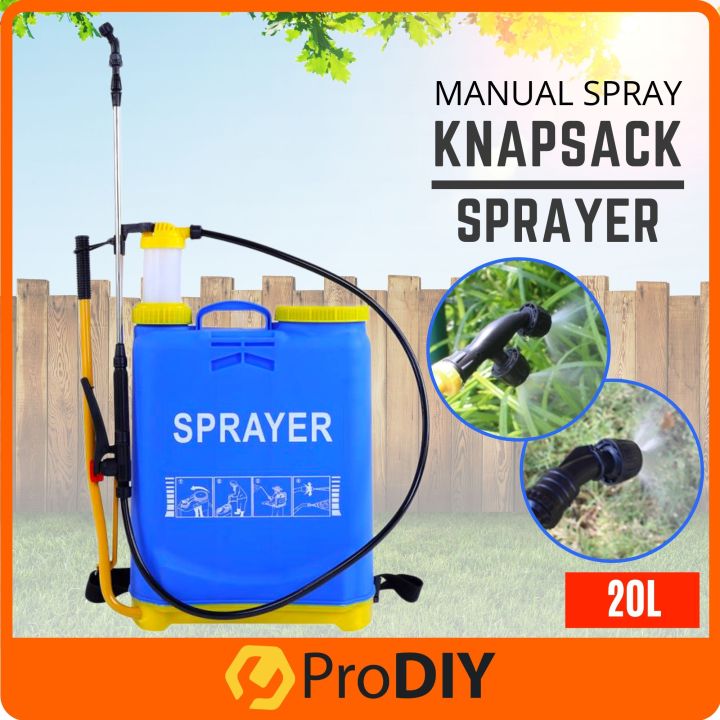 Knapsack Pressure Manual Agricultural Spot Sprayer Pam Sembur Racun ...