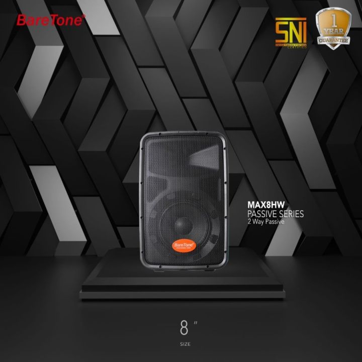 Speaker Pasif / Passive BareTone MAX8HW / MAX 8HW / MAX 8 HW 8 INCH ...