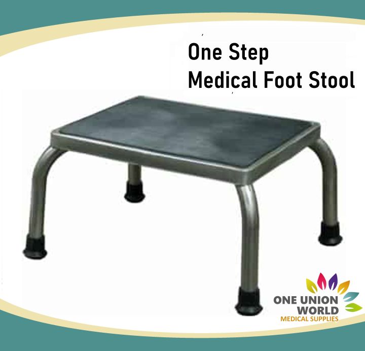 Foot Stool Single Medical Footstool for Hospital Bed Stainless Steel ...