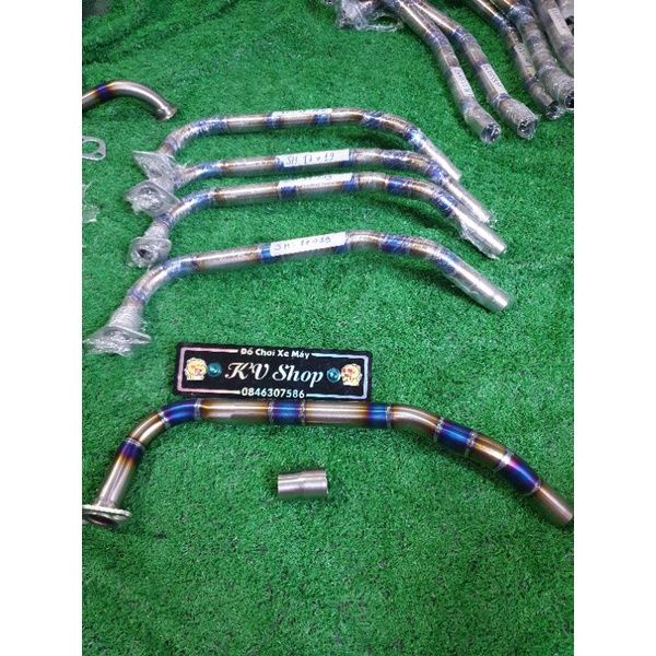 cổ pô titan sh 2017 - 2019 gắn pô zin họng 27mm | Lazada.vn