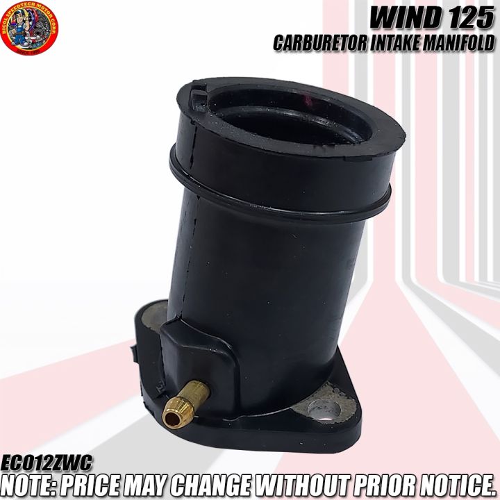 WIND 125 CARBURETOR INTAKE MANIFOLD (EC012ZWC) | Lazada PH