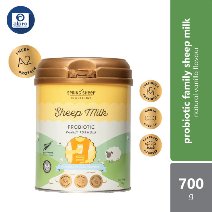 Spring Sheep Milk Probiotic Family Vanilla Flavoured 700Gm | Suitable ...