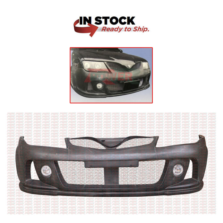 Proton Waja (2000-2011) NEO R-3 Style Front Bumper With Lamp ...