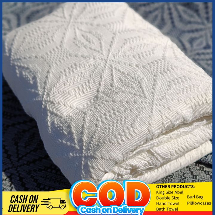 Ilocos Inabel Blanket WHITE ONLY Wedding Souvenir Christmas Gift Ilocos ...