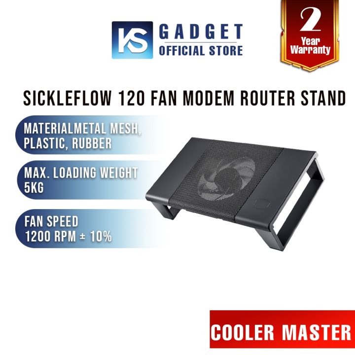 Cooler Master Connect Stand Network Devices Cooler / Modem Cooler Pad ...