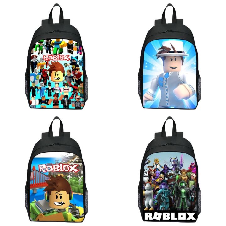 ROBLOX Schoolbag 3D Printed Cartoon Backpack Kid's Student Comfortable ...