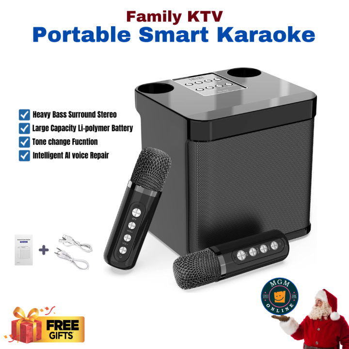 Original Heavy Duty Professional Portable Smart Karaoke with dual ...