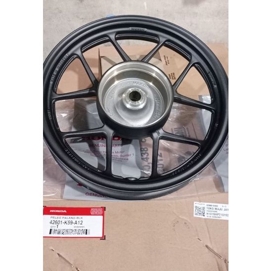 VELG RACING BELAKANG VARIO 150 ESP VARIO 125 ESP 42601-K59-A12 ORIGINAL ...