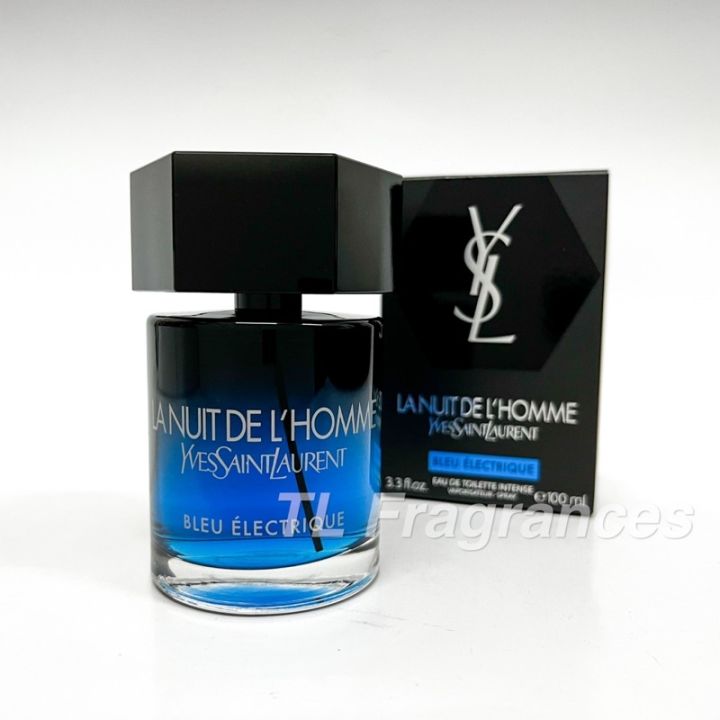 YVES SAINT LAURENT YSL - La nuit de l’homme bleu electrique [💥แบ่งขาย ...