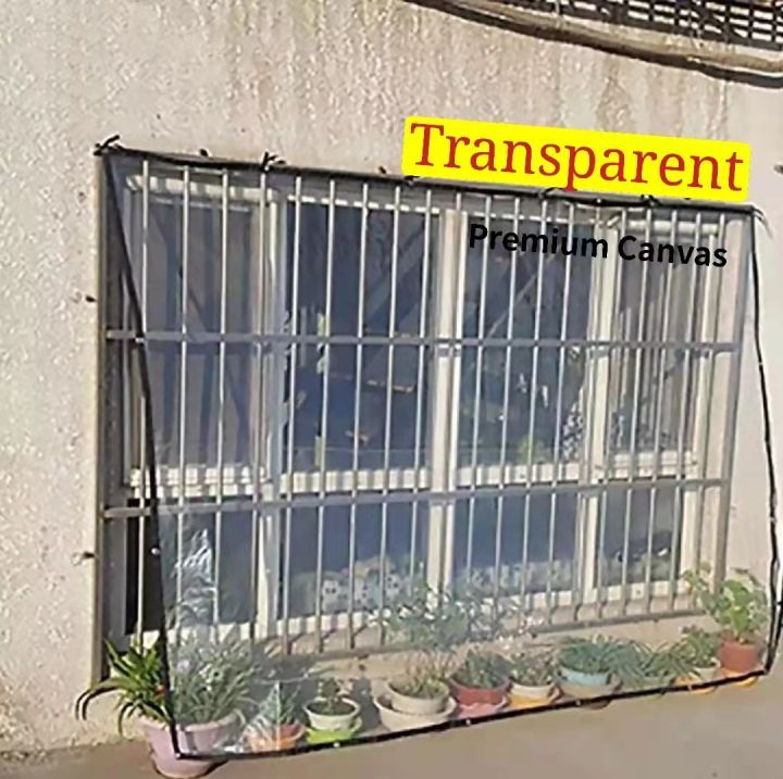 IRONWILL Trapal Transparent PVC Plastic Waterproof Tarpaulin With ...