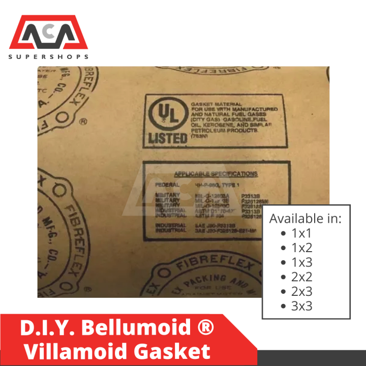 Bellumoid ® Villamoid Gasket to create your own DIY GASKET | Lazada PH