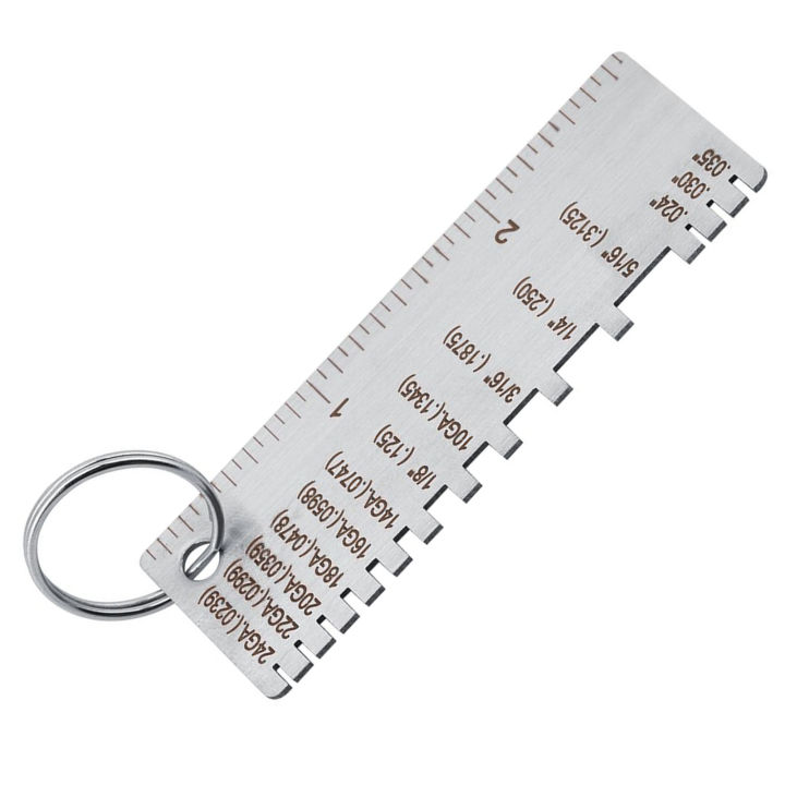Metal Sheet Thickness Gauge Stainless Steel Welding Gage Wire Metal ...