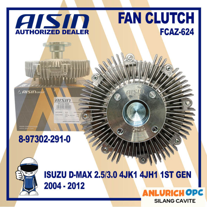 AISIN FAN CLUTCH ISUZU D-MAX 2.5/3.0 4JK1 4JH1 1ST GEN 2004-2012 (FCAZ-624) | Lazada PH