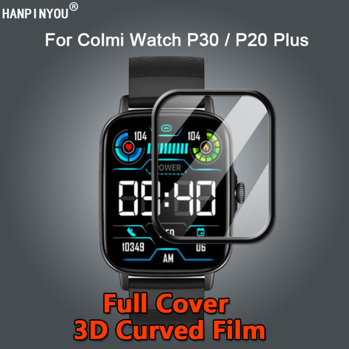 For Colmi Smart Watch C61 P30 P20 Plus Ultra Clear Full Cover 3D Curved ...