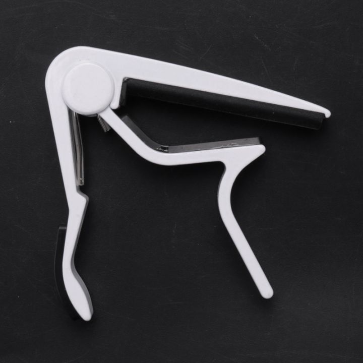 White-handed Guitar Capo Clip Trigger with Quick Change | Lazada PH