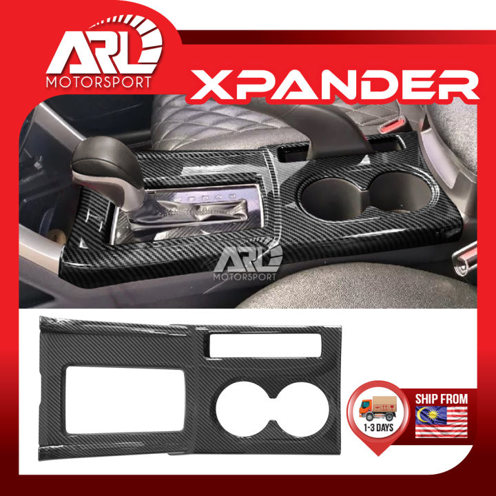 Mitsubishi Xpander NC 2020-2024 Gear Console Lining Carbon Cover ...