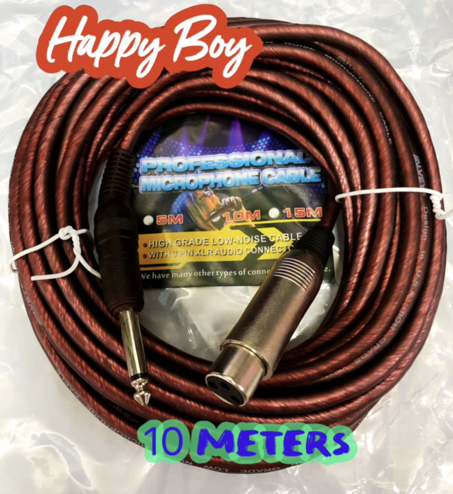 Microphone Heavy Duty 10 Meters Wire ( BLUE ） | Lazada PH