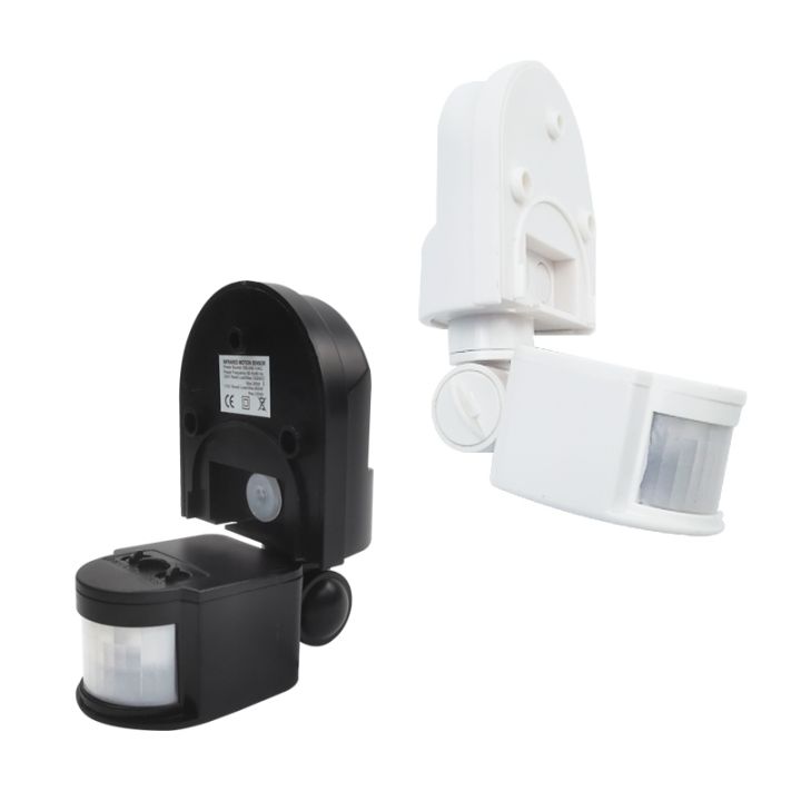 AC 110V 220V Pir Motion Sensor Detector 180 degree Rotating adjustable ...