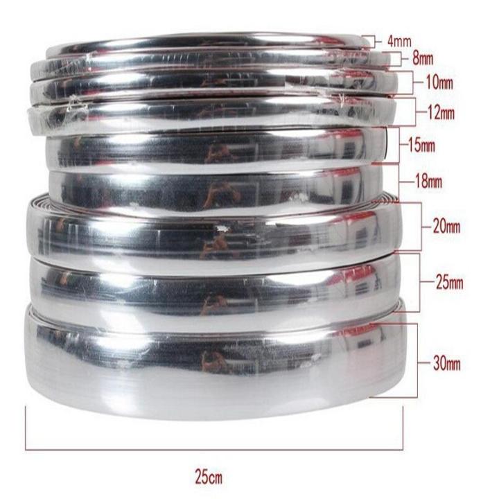 3m Car Protector Bumper Guard Chrome Styling Decoration Moulding Trim ...