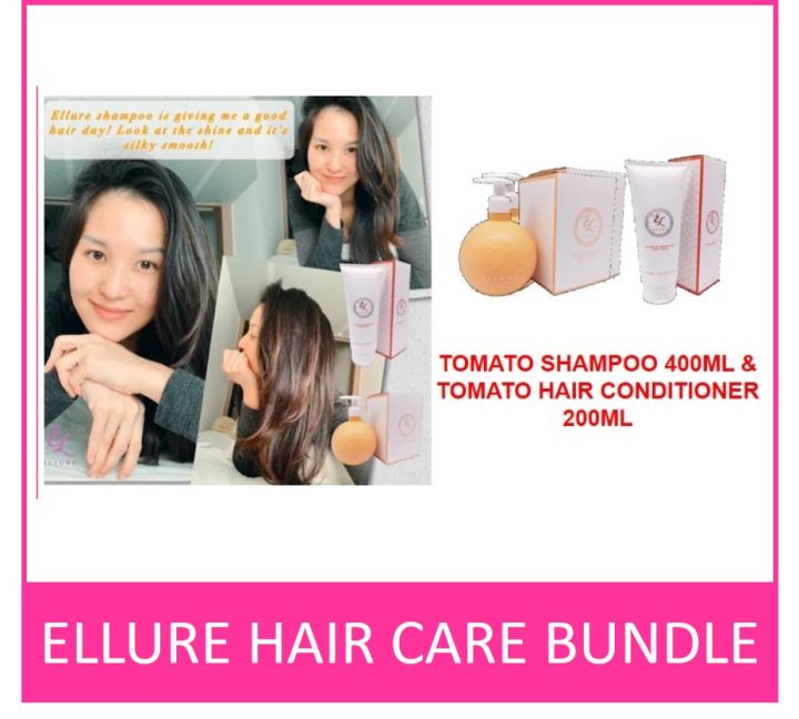 Ellure Upgraded Shampoo and Hair Conditioner Bundle Set for hair loss ...